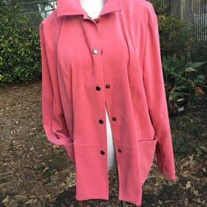 JM Collection | Jackets & Coats | Nwot Jm Collection Faux Suede Leather ...